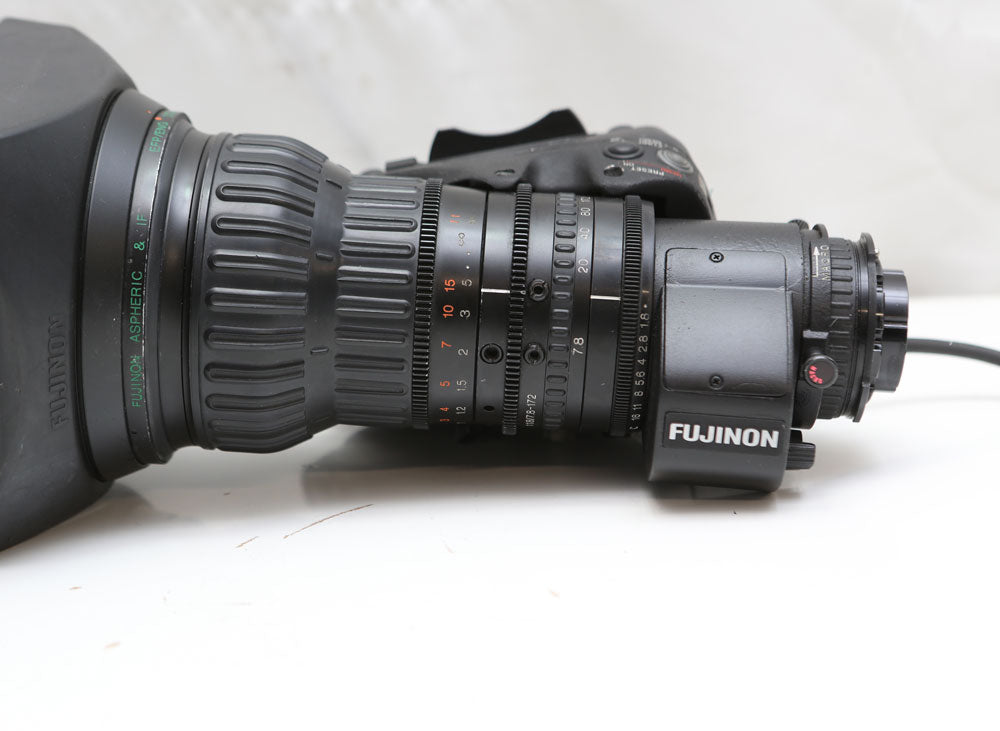 Fujinon A22X7.8BERM 2/3” B4 mount lens With 2X extender for Sony, Pana – Camera4all