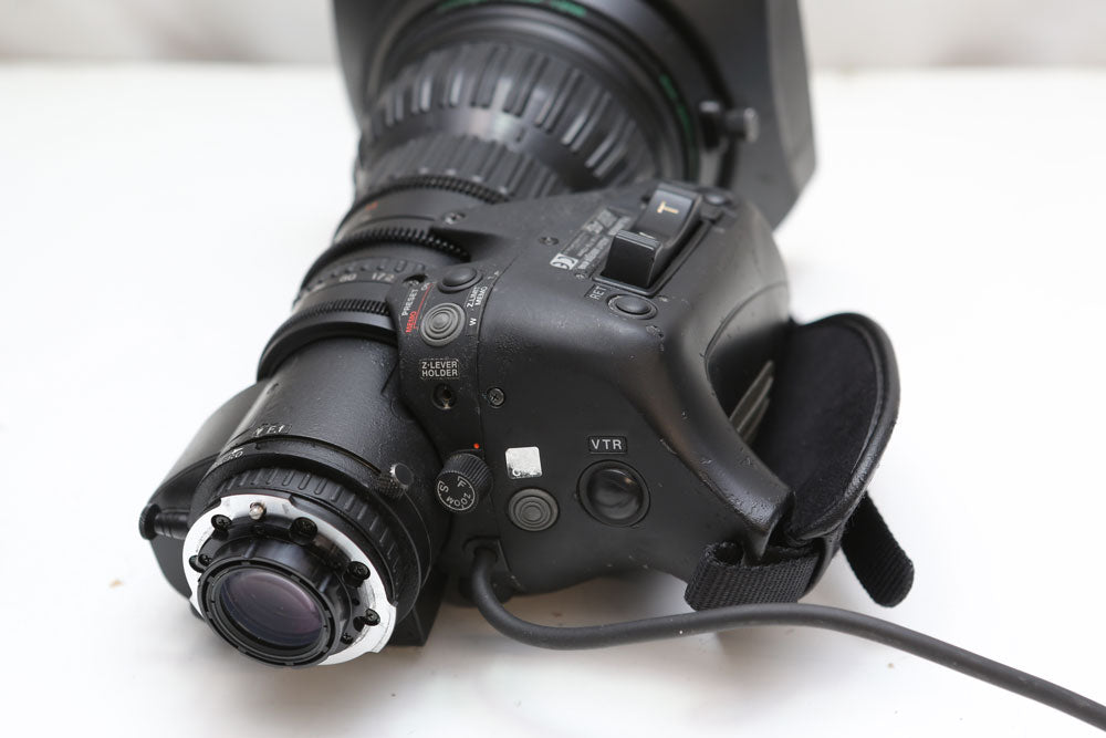 Fujinon A22X7.8BERM 2/3” B4 mount lens With 2X extender for Sony, Pana ...
