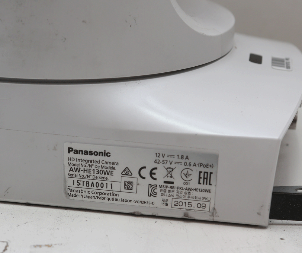 Panasonic AW-HE130 3MOS HD SDi PTZ Camera 20X zoom with Remote Ctrl ...
